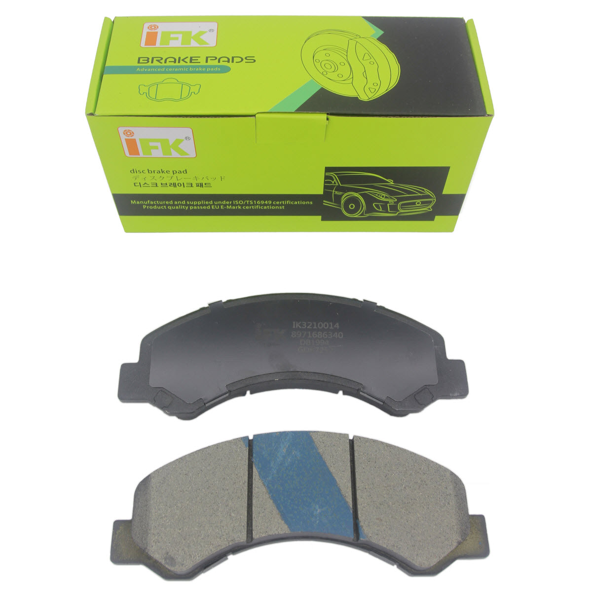 Carbon Fiber No noise colored auto brake Pad - Buy Carbon Fiber auto ...